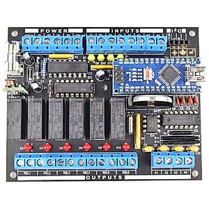 CANADUINO® PLC MEGA328 Electronics DIY Kit (100% Compatible with Arduino)