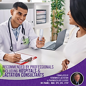 Dr. Nice's Nipple Cream for Breastfeeding - Instant Soothing and Cooling Relief for Sore Nipples | All Natural Water-Based Clear Gel | Safe for Mom & Baby - (0.34 Fl. Oz)