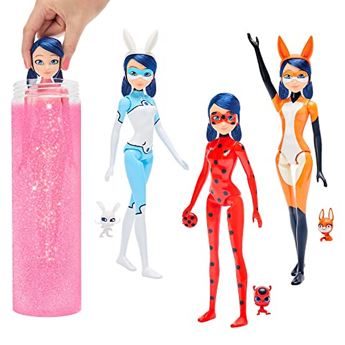 Miraculous: Ladybird and Black Cat Time to Transform Marinette Doll