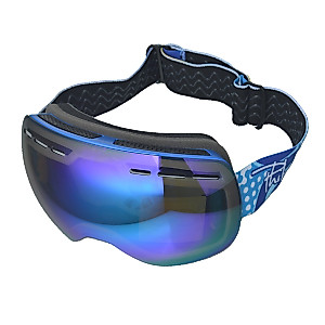 PHIBEE Unisex Snow Ski Goggles Frameless 100% UV Protection Snowboard Goggles for Men Women Youth 166ABL