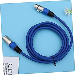JOINPAYA Pro Devices Cable Headphones Microphone Cable to Aux Mic Cable Aux to Cable Microphone Wire Cord Microphone for Headset Mic to Aux Cable Microphone Cable HiFi Instrument Cable USB