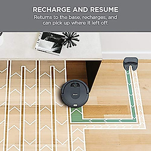 Shark IQ Robot Vacuum AV992 Row Cleaning, Perfect for Pet Hair, Compatible with Alexa, Wi-Fi, Black