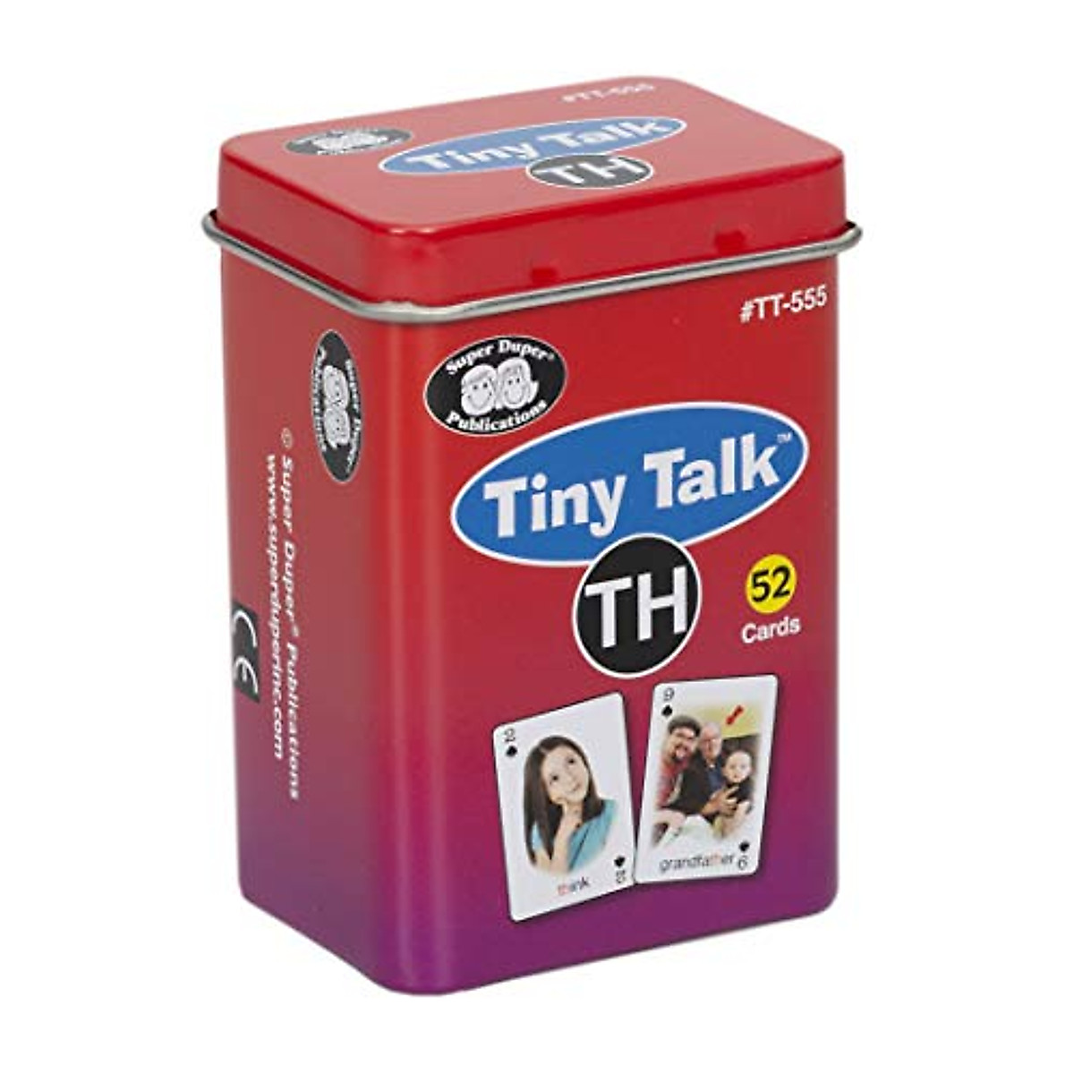 Super Duper Publications | Tiny Talk Articulation and Language TH Sound Photo Flash Cards | Educational Resource for Children