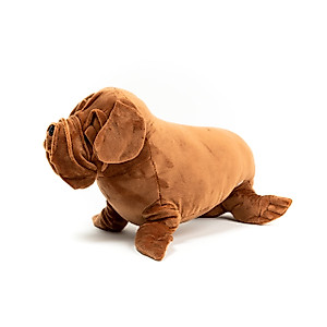 Randimals Sea Lion Plush Stuffed Toy Mastiff Dog Face 15”, Soft & Huggable, Premium Quality Hybrid Animal Friend Encourages Adventure & Imagination