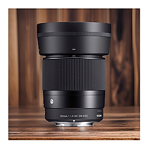 Sigma 30mm f/1.4 DC DN Contemporary Prime Lens for Sony E-Mount w/ 64GB Extreme PRO Bundle