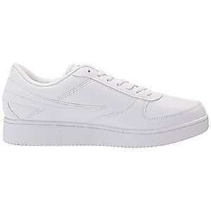Fila Men's A-Low Sneaker, White/White/White, 14