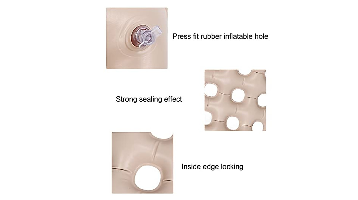Ergonomic PVC Inflatable Chair Cushion for Comfort