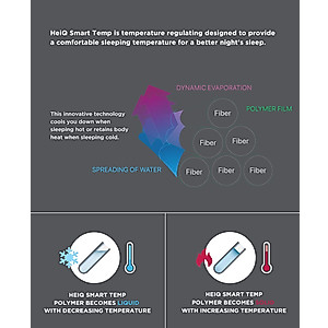 Madison Park Queen Cozy Blanket HeiQ Smart Temperature Plush to Microfiber Reverse Box Quilting, Reversible, Soft All Season, Lightweight Summer Cover, for Bed, Couch and Sofa, Full/Queen, Grey