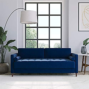 Lifestyle Solutions Sofa, 75.6" W x 31.1" D x 33.5" H, Heather Gray