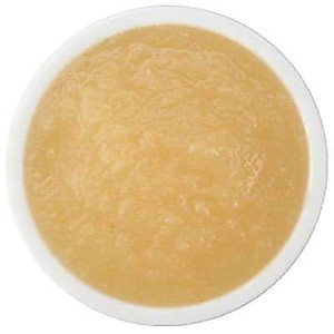 Commodity Canned Fruit and Vegetables Whitehouse Grade A Unsweetened Applesauce, Number 10 Can - 6 per case.