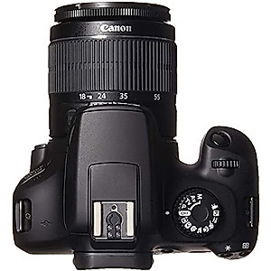 4000D (Rebel T100) DSLR Camera with EF-S 18-55mm F/3.5-5.6 III Lens Bundle, Starter Kit with Accessories (Gadget Bag, Extra Battery, Digital Slave Flash, 128Gb Memory, 50" Tripod and More)