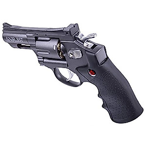 Crosman SNR357 Snub Nose .177-Caliber Pellet/ BB CO2-Powered Revolver