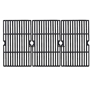 Hisencn Grill Burner Tube, Heat Plates, Grill Grates Repair kit Replacement for Dyna Glo DGF510SBP, Backyard, Uniflame Gas Grills