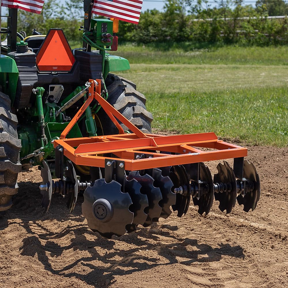 Titan Attachments Notched Disc Harrow 5 ft. 3 Point Category 1