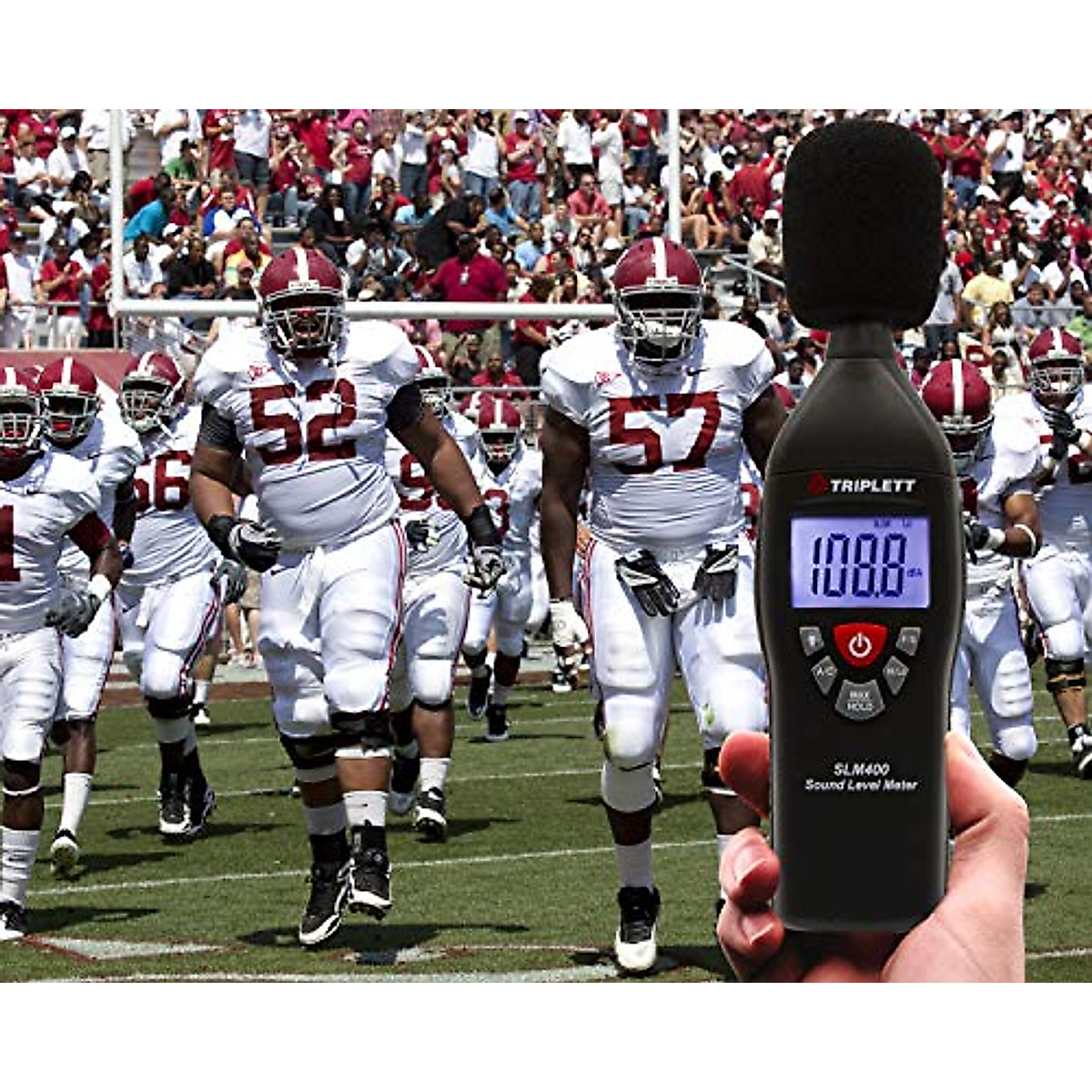 Triplett SLM400-KIT Decibel Sound Level Meter with Calibrator, 35 to 130dB