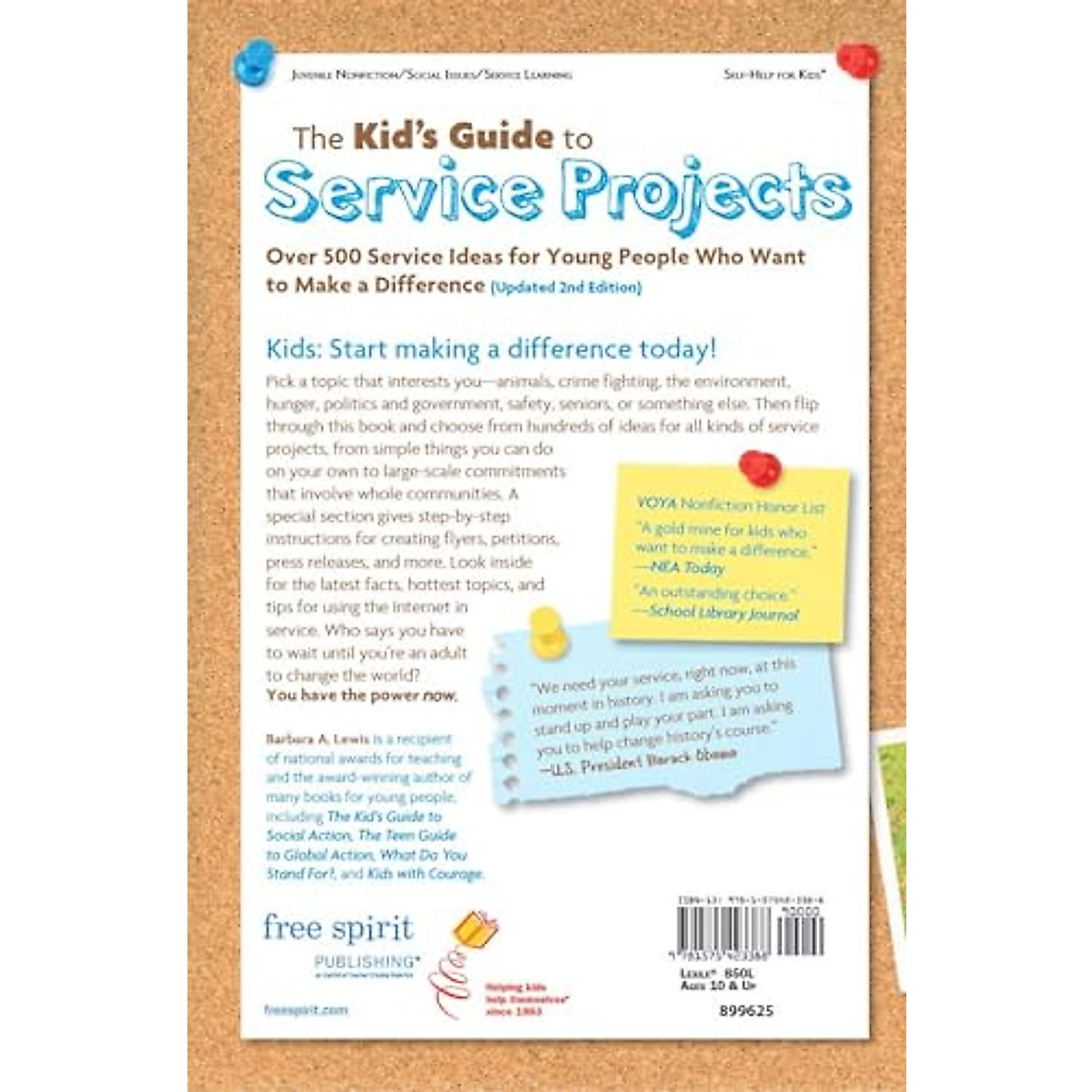 The Kid's Guide to Service Projects: Over 500 Service Ideas for Young People Who Want to Make a Difference