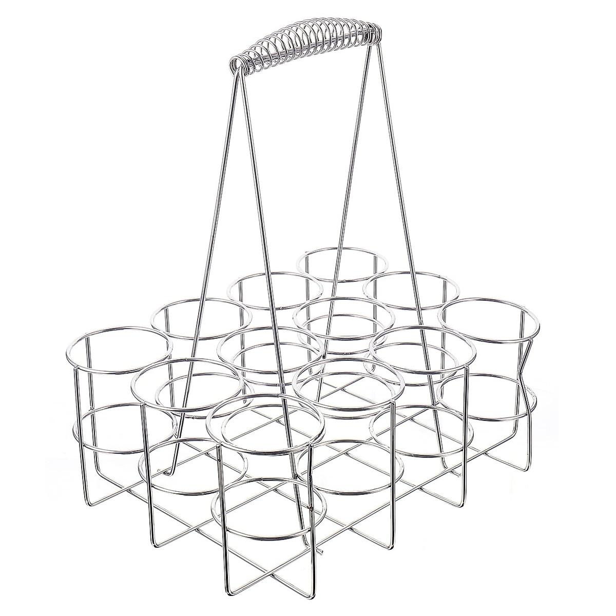 UPKOCH Wire Water Bottle Metal Wine Bottle Carrier Wire Bottle Carrier Wire Water Bottle Carrier Metal Wire Bottle Holder Metal Drink Carrier with Handle Metal Wine Rack Metal Wine