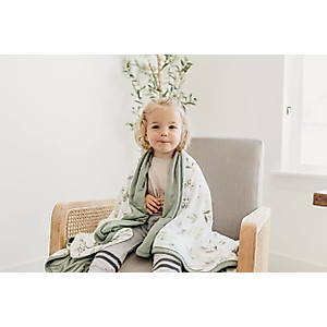 Copper Pearl Three-Layer Baby Blanket: Soft Baby Quilts for Boys and Girls | Breathable, Cozy, Toddler Blanket | Baby Quilt for Newborns | 46x46 Premium Polyester/Rayon | Haven