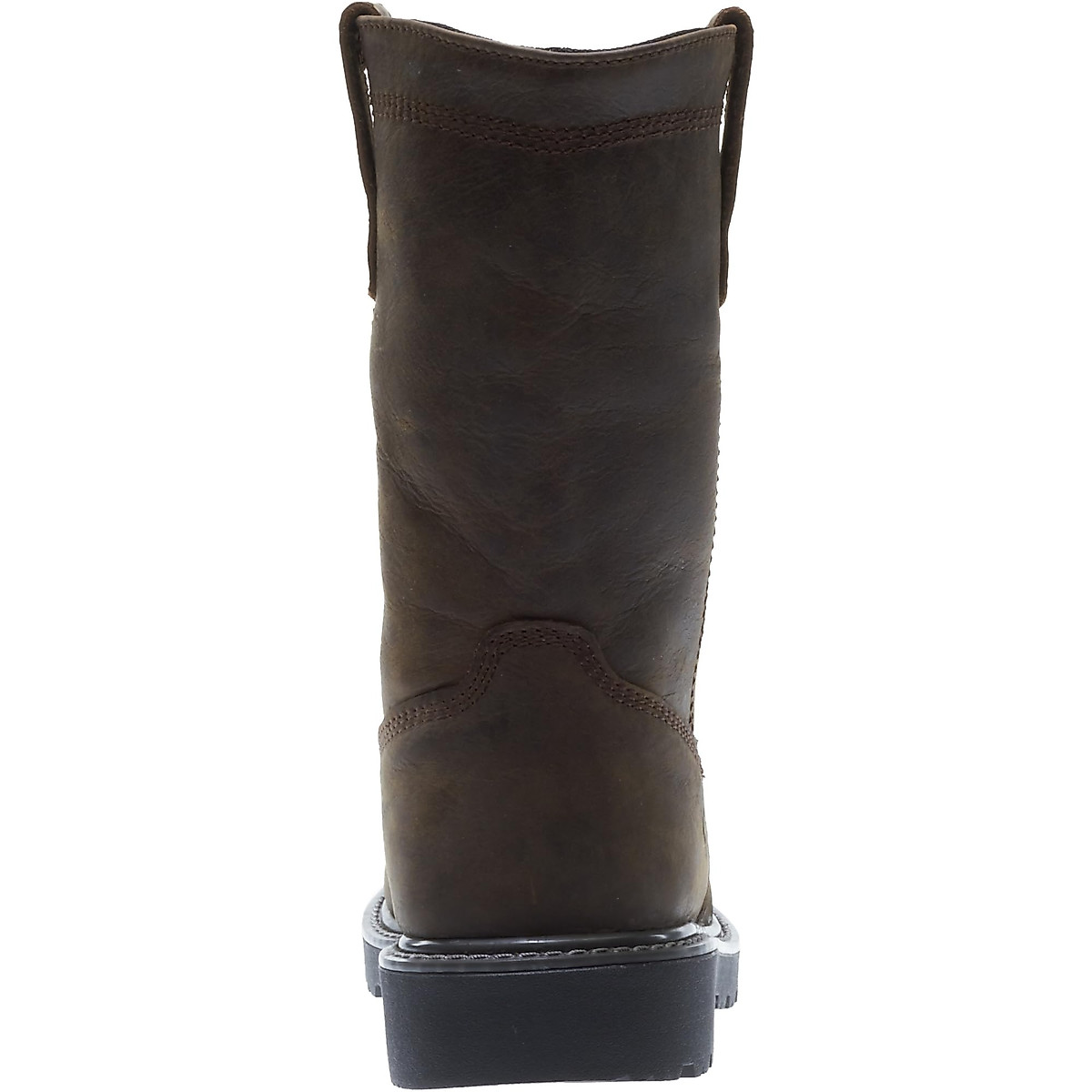 Wolverine Men's Floorhand Waterproof 10" Steel Toe Work Boot, Dark Brown, 10.5 W US