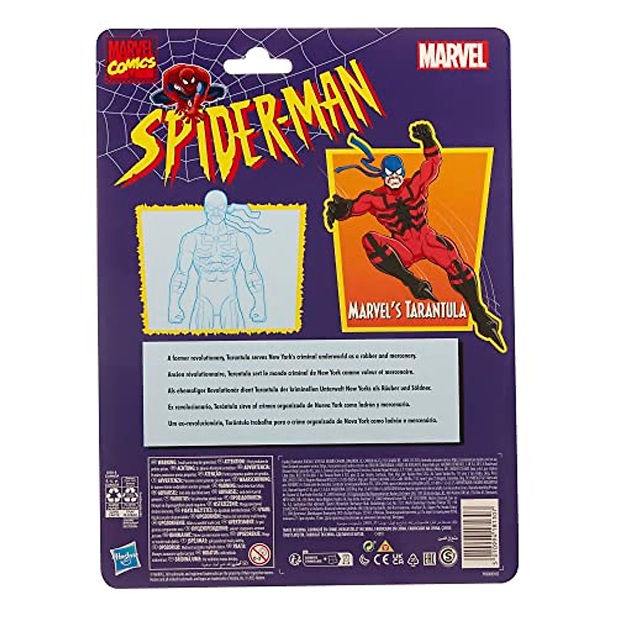 Marvel Legends Series Tarantula, Spider-Man Legends Collectible 6 Inch Action Figures