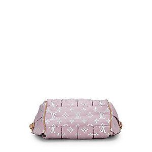 Louis Vuitton, Pre-Loved Pink Monogram Satin Cabas GM, Pink