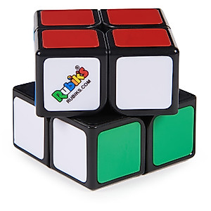 Rubik’s Solve The Cube, 4-Pack Bundle Edge 2x2 Mini 3x3 Original 4x4 Master Brain Tease Toy Gift Set, for Adults & Kids Ages 8 and up Amazon Exclusive