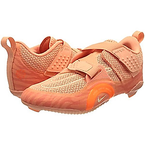 Nike Women's SuperRep Cycle 2 Next Nature Cycling Shoe (Crimson Bliss/Total Orange/Pearl White, us_Footwear_Size_System, Adult, Women, Numeric, Medium, Numeric_7)