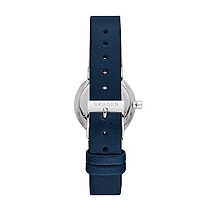 Skagen Women's Freja Two-Hand Blue Eco Leather Watch (Model: SKW3007)