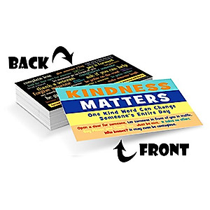Kindness Matters Cards - Kindness Is Contagious Challenge Card (BOX of 100)