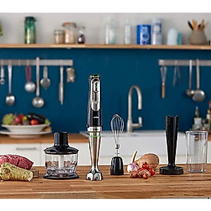 Braun MQ9037X Electric Hand Blender, Small, Black