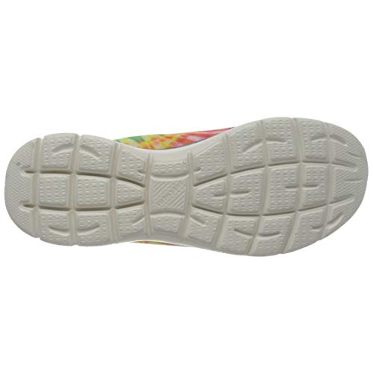 Skechers Women's Summits-Looking Groovy Sneaker, Black/Multi, 7.5 M US