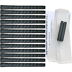 Tacki-Mac Knurled Wrap Standard Golf Grip Kit (13 Grips, Tape, Clamp)