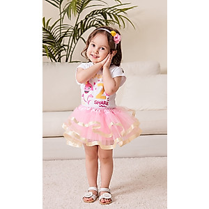 Luke and Lulu Baby Shark Birthday Outfit Girl Design - 2nd Birthday Girl