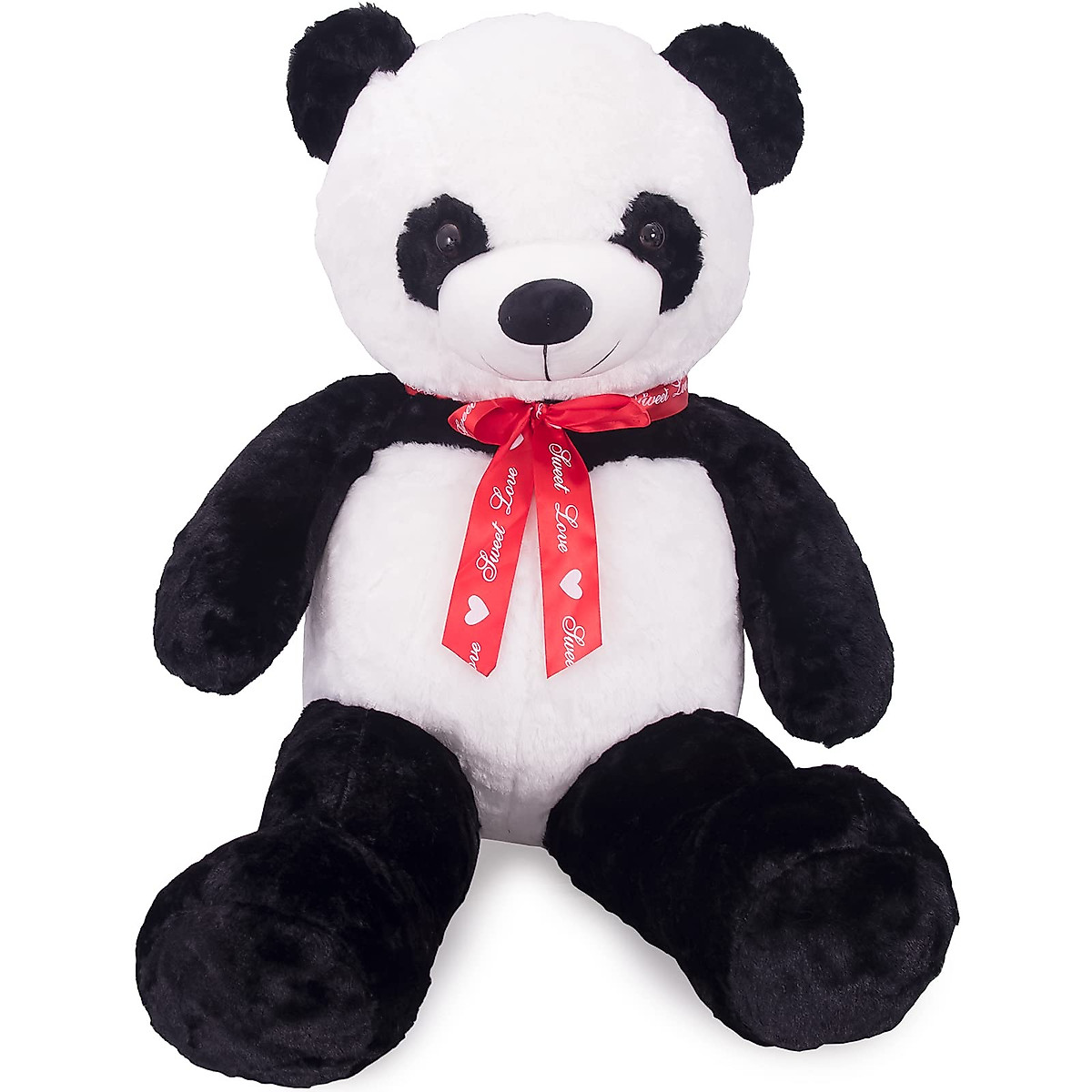 LOVOUS Super Soft Giant Stuffed Animal Panda Bear Plush Toy Gifts Kids, 5.2ft(62")