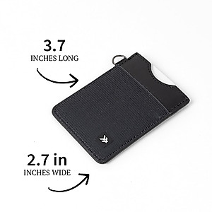 Thread Wallets Ultra Slim Minimalist Card Holder Wallet (Swell)