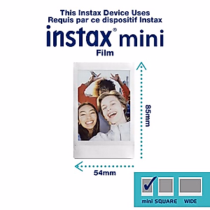 Fujifilm Instax Mini 90 Instant Film Camera (Brown)