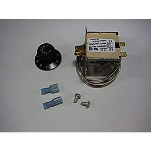 TRUE 959268 988294 Temperature Control Kit - GE3ART55VAA3 Refrigerator Parts Thermostat. Genuine OEM Replacement Part with Sticker