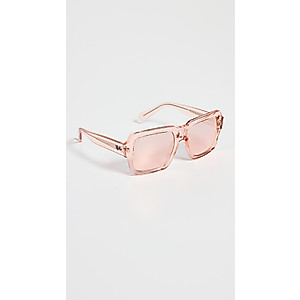 Ray-Ban Women's RB4408 Magellan Sunglasses, Transparent Pink, One Size