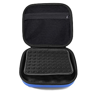 CASEMATIX Blue Toy Case Compatible with 4 VTech KidiGo NexTag Game System Arm Units and Accessories - Includes Travel Case Only