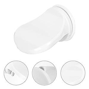 Cabilock Tile Suction Cup Foot Shower Rest Shower Foot Pedal Bathroom Foot Rest Suction Cup Pedal Non Slip Bathroom Corner Shower Stool