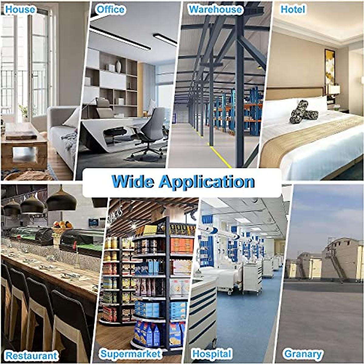 Swagon 2024 Upgraded Ultrasonic Pest Repeller, Pest Repellent 8 Pack, Pest Control Electronic Plug for Insects, Mice & Spider, Mosquito Repellent Indoor for Home, Office, Warehouse, Hotel, Garage