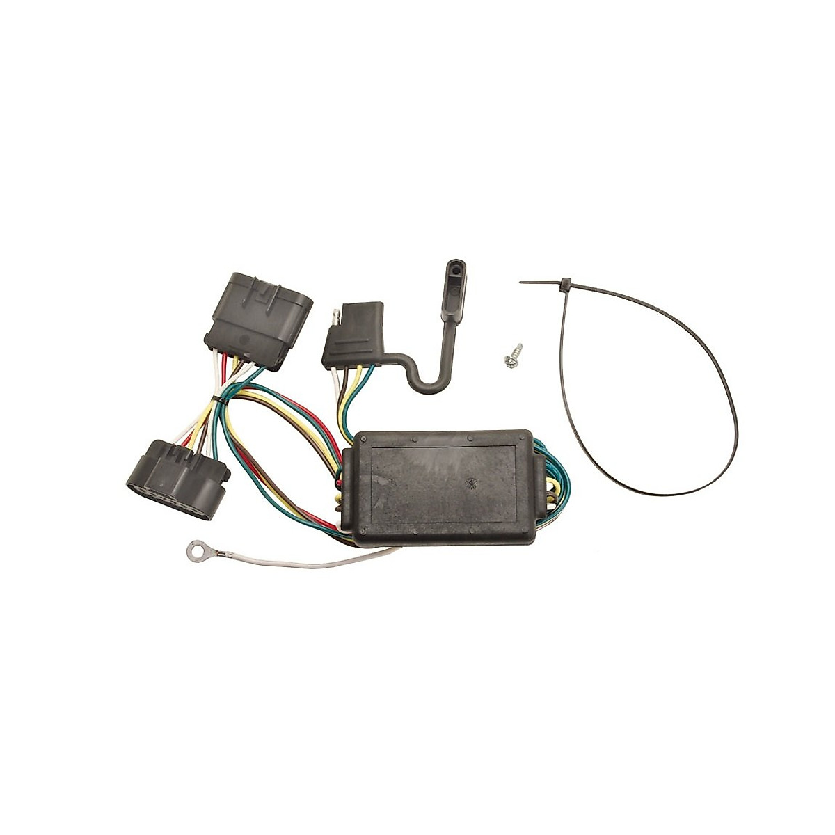 Tekonsha 118301 T-One® T-Connector Harness, 4-Way Flat, w/Circuit Protected Converter, Compatable with 2004-2012 Chevrolet Colorado, 2004-2012 GMC Canyon, 2006-2006 Isuzu i-280, 2007-2008 Isuzu i-290, 2006-2006 Isuzu i-350, 2007-2008 Isuzu i-370