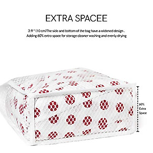 Tenrai 3 Pack Delicates Honeycomb Mesh Laundry Bag, With YKK Zipper, Lingerie, Hosiery, Socks, Bra, Baby Products, Fine Knitwear Mesh Wash Bags (3 X-Small)