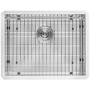 Ruvati 23" x 18" x 12" Deep Laundry Utility Sink Undermount 16 Gauge Stainless Steel - RVU6100