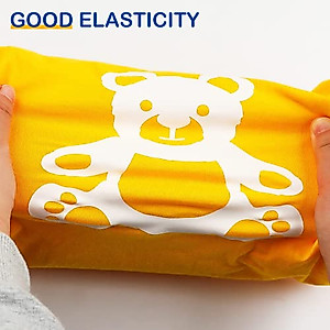 FURWEY Heat Transfer Vinyl Rolls HTV Vinyl - 12" x 25Ft White Iron on Vinyl, Easy to Cut & Weed for Heat Vinyl Design