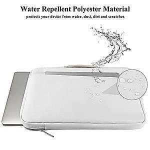 Meolsaek 13 Inch Laptop Sleeve Case Computer Bag for 13 MacBook,MacBook Air, Notebook，Durable Computer Carrying Case for 12.3" Surface Pro,Water-Resistant Hard Shell Case (13 Inch, Gray)