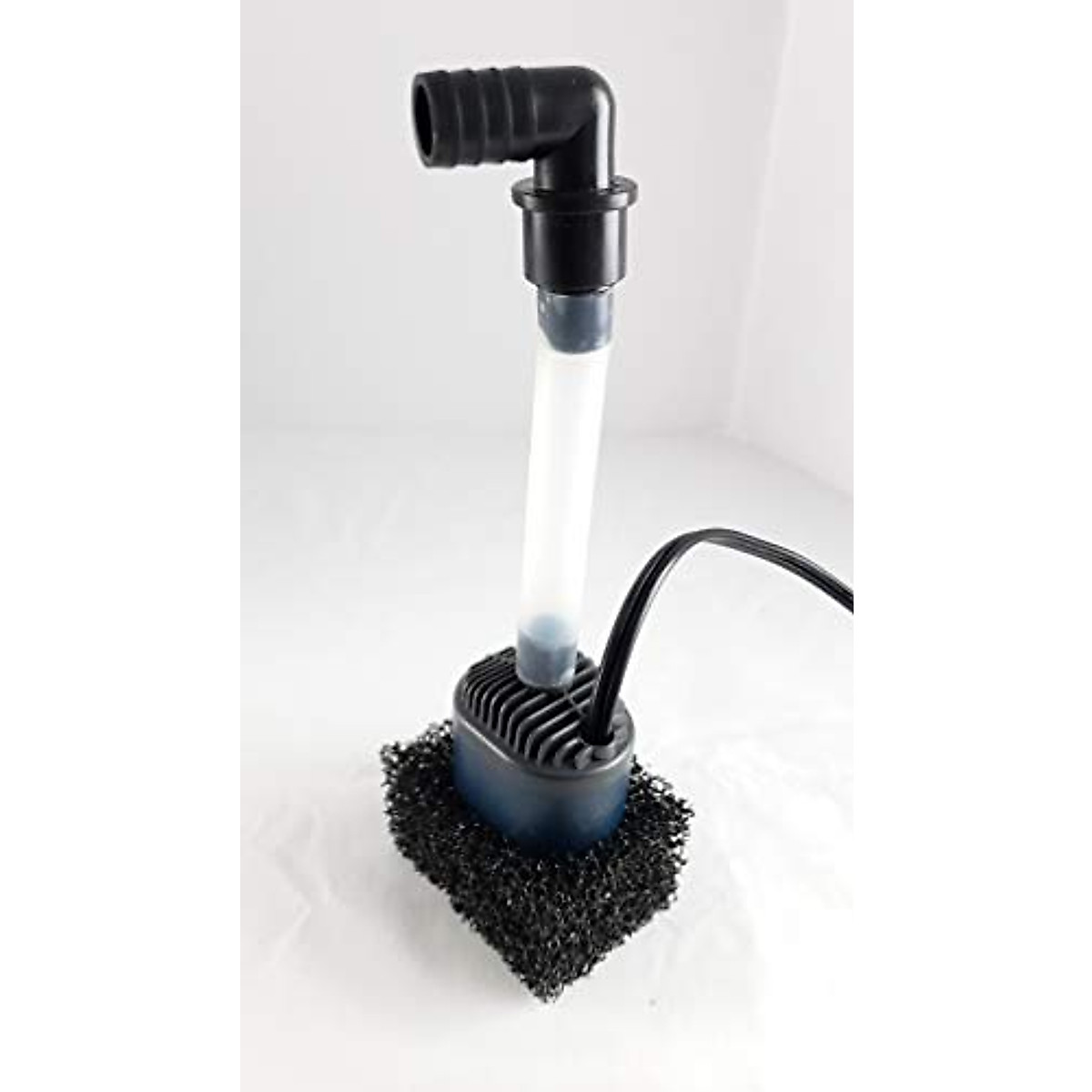 LIFEGARD Low Iron Ultra Clear Crystal Aquarium with Built in Filter – Rimless Glass, Beveled Edge, Elevated Style – Direct Jet Flow – 8.3 GPH