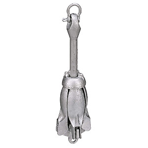 Attwood 11964-1 Grapnel Folding Anchor, 3 lb, Silver
