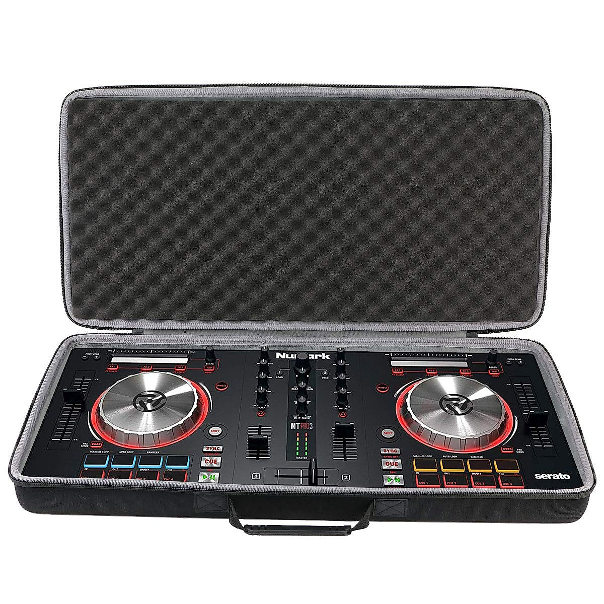 co2CREA Hard Case Replacment for Numark Mixtrack Pro 3 / Platinum FX DJ Controller