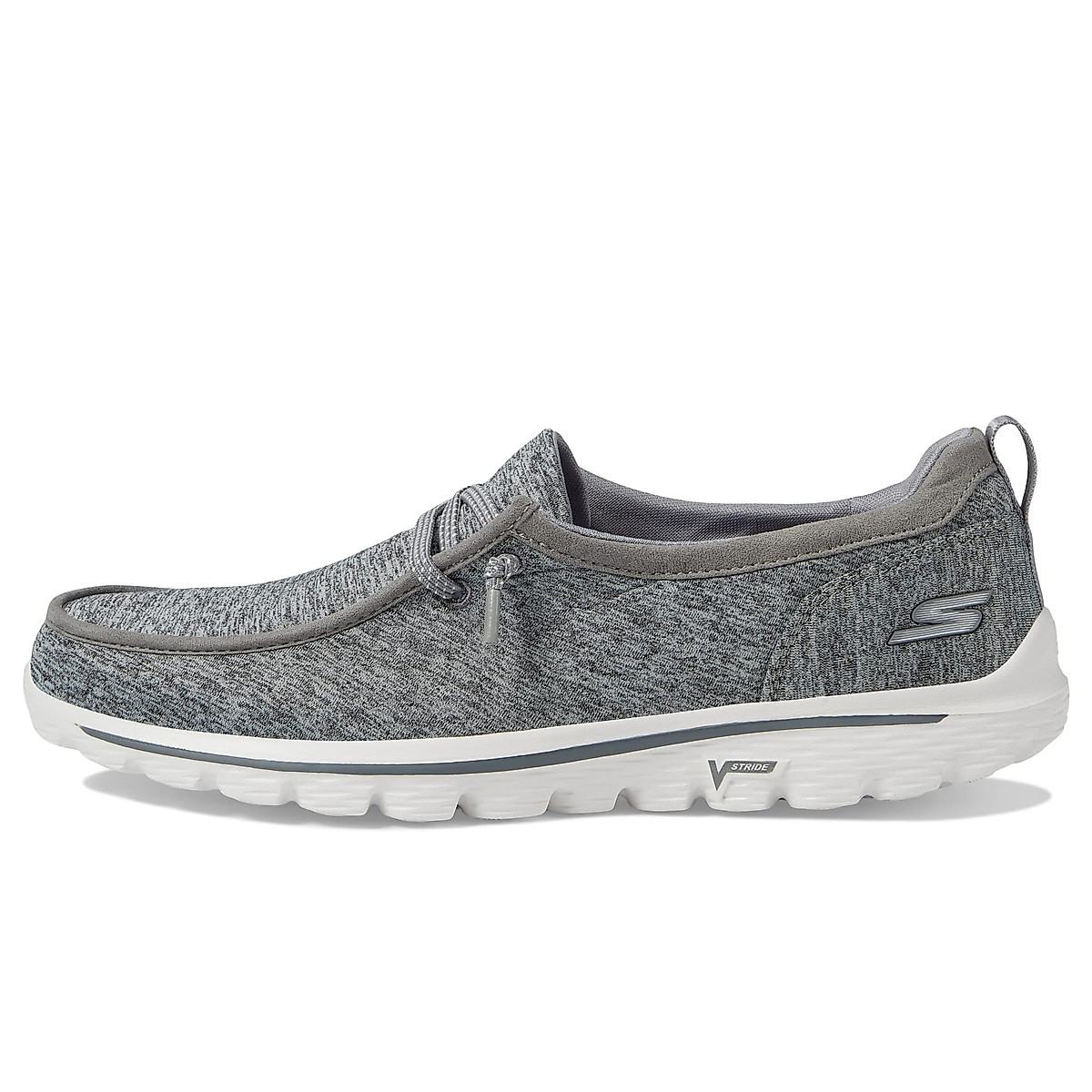 Skechers Women's GO Walk 2-Spring Fun Sneaker, Gray, 8
